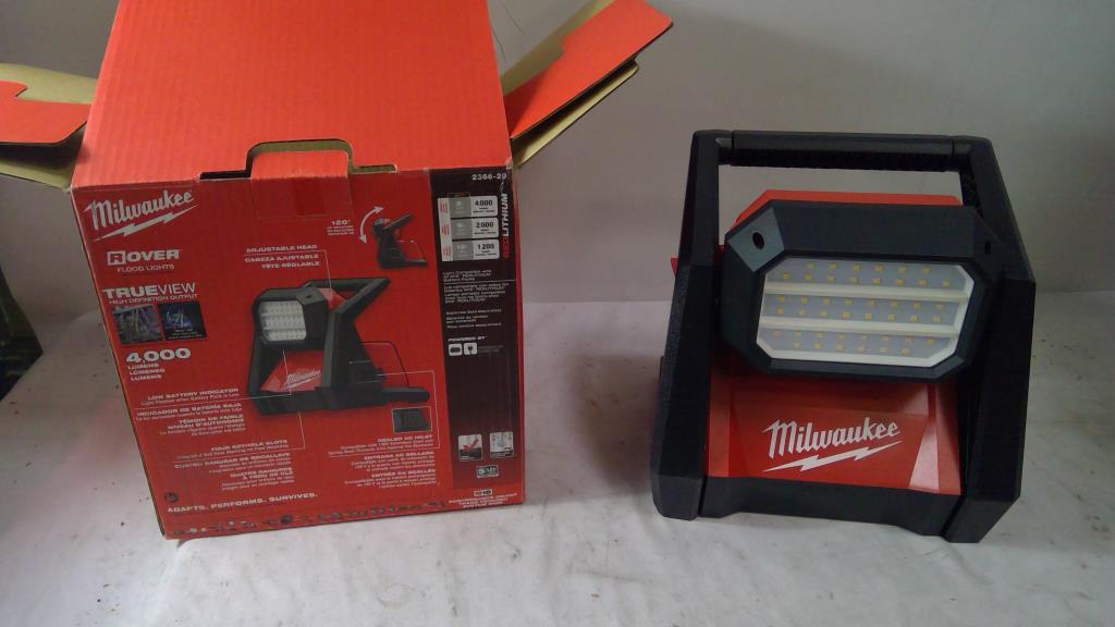 Milwaukee Dual Power Flood Light, 2366-20 | Property Room