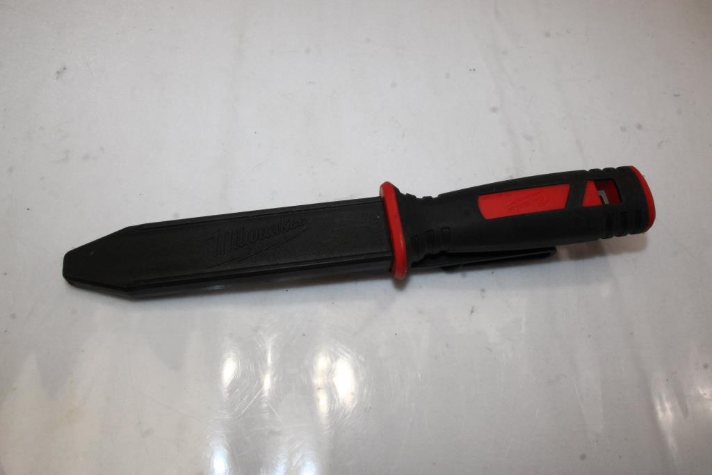 Milwaukee Duct Knife With Sheath | Property Room