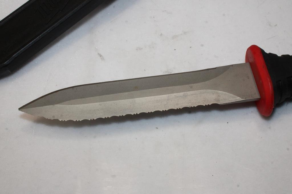 Milwaukee Duct Knife With Sheath | Property Room