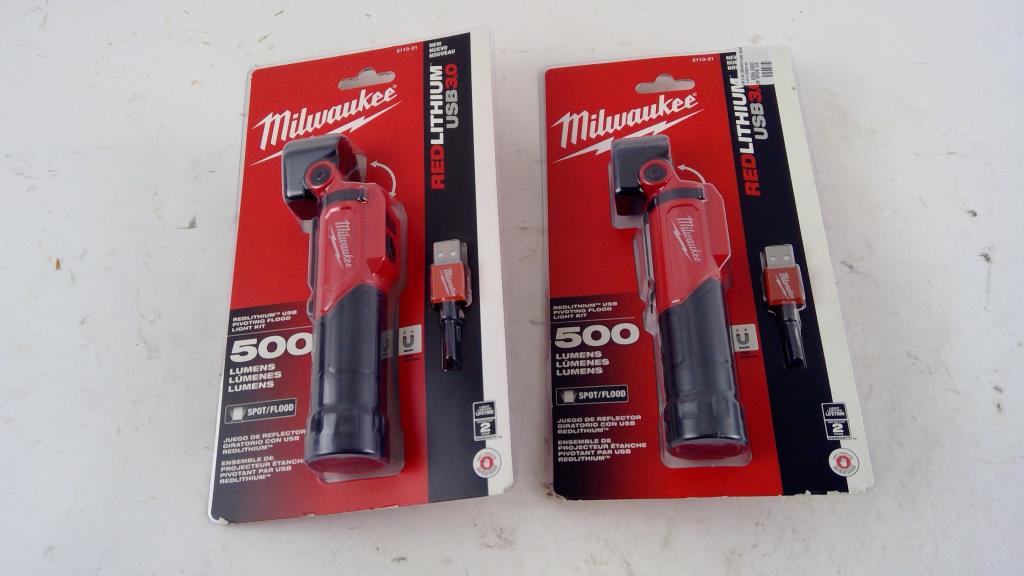 Milwaukee Flood Light Kit 2 Pieces | Property Room