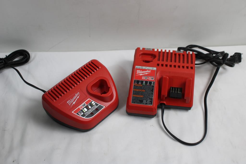 Milwaukee, Hackzall, Multi-tool, Charger, 4 Pieces | Property Room