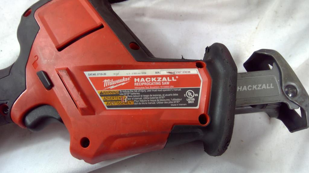 Milwaukee Hackzall Reciprocating Saw | Property Room