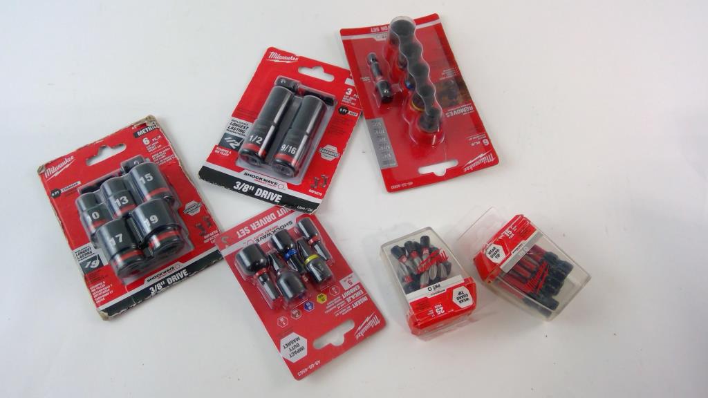 Milwaukee Impact Drive Set And More 5 Pieces | Property Room