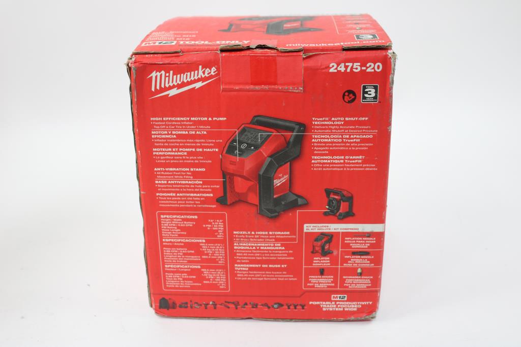 Milwaukee Inflator | Property Room