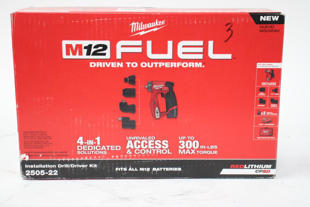 Milwaukee Installation Drill/ Driver Kit | Property Room