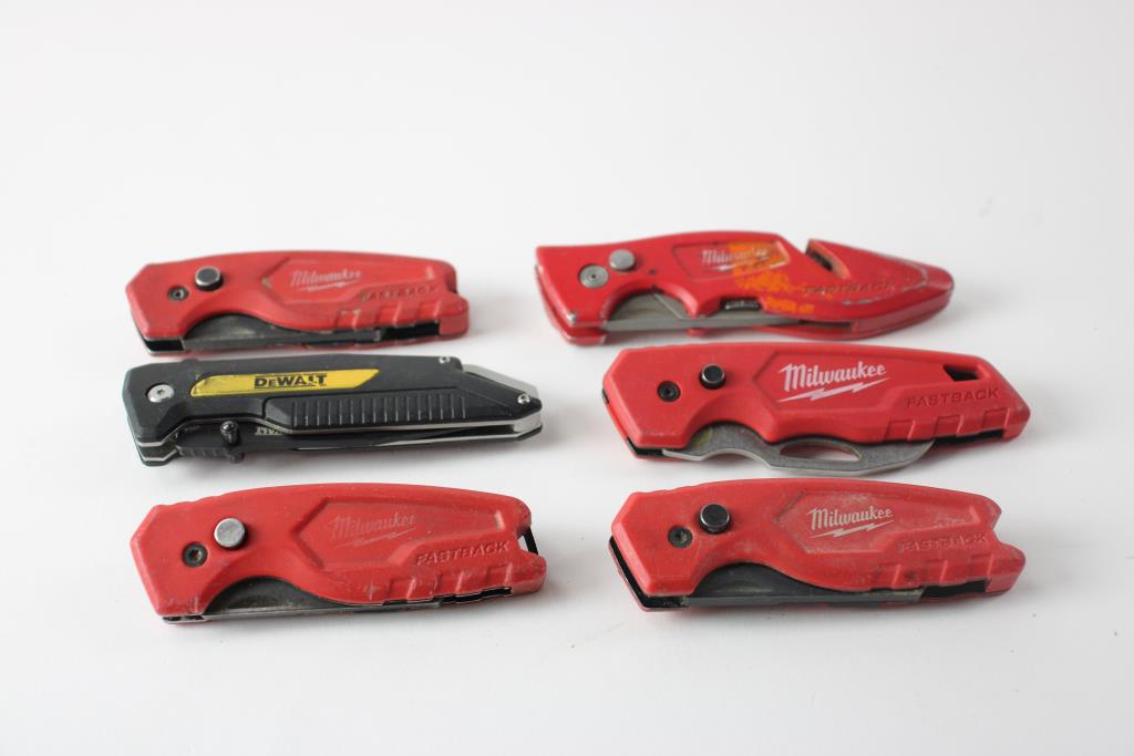 Milwaukee Knives And Other Knives, 6 Pieces | Property Room