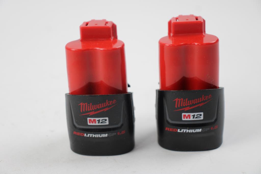 Milwaukee M12 Battery Packs | Property Room