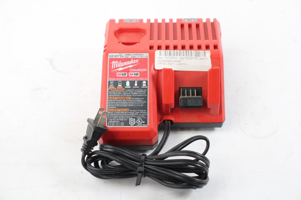 Milwaukee M12 M18 Charger | Property Room