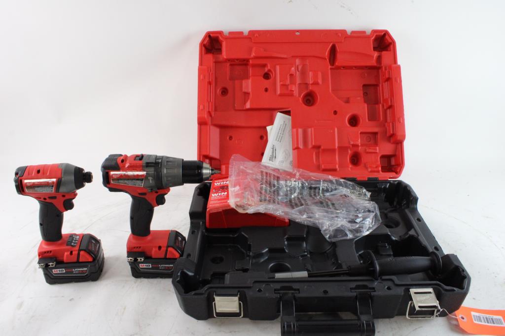 Milwaukee M18 2 Tool Combo Kit Property Room