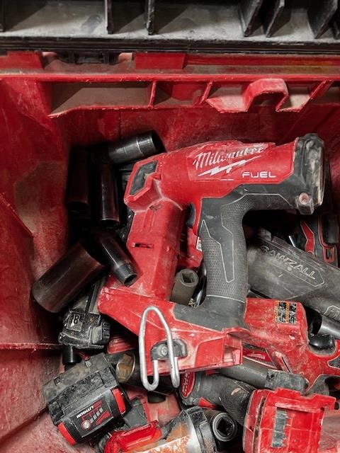 Milwaukee Packout Box With Power Tools | Property Room
