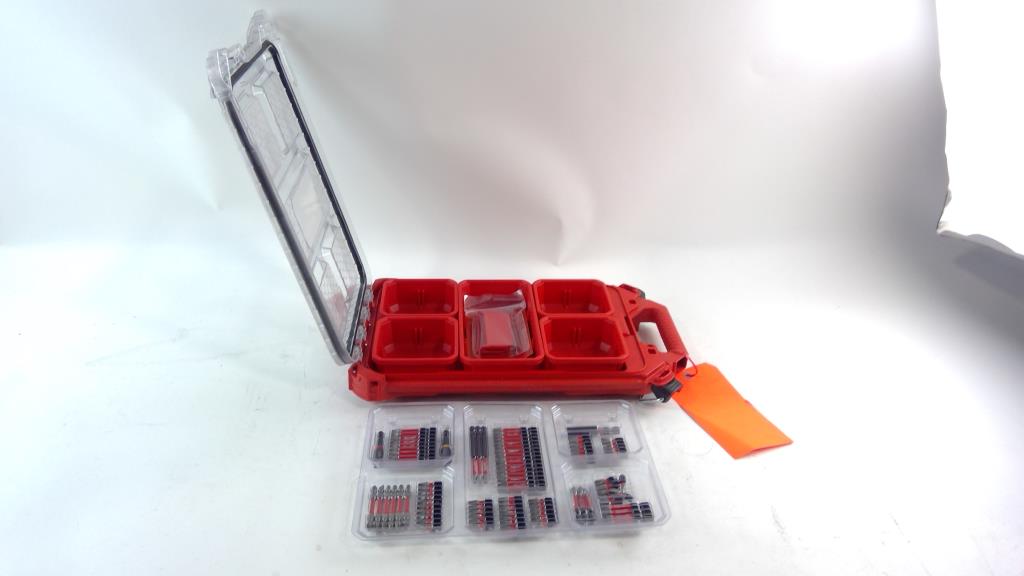 Milwaukee Packout Case With Drill Bits | Property Room