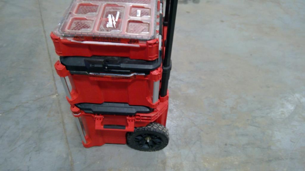 Milwaukee Packout Cases With Tools, 15+ Pieces | Property Room