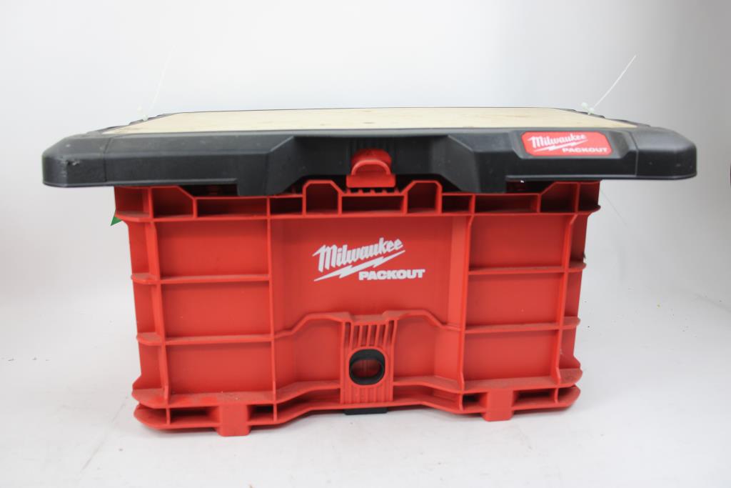 Milwaukee Packout Crate And Work Top | Property Room