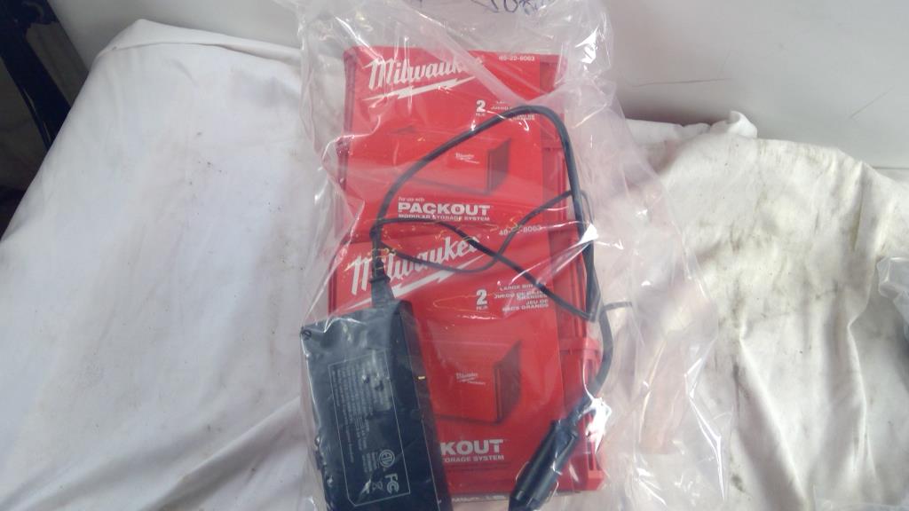 Milwaukee Packout Large Bin Sets, Power Inverter, And More, 3+ Pieces ...