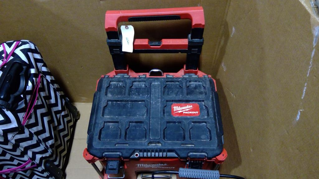 Milwaukee Packout Toolbox With Power Tools, 5+ Pieces | Property Room