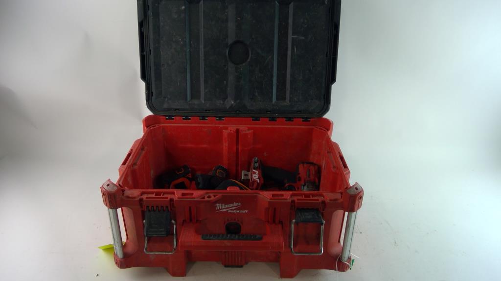 Milwaukee Packout Toolbox With Tools, 5+ Pieces | Property Room