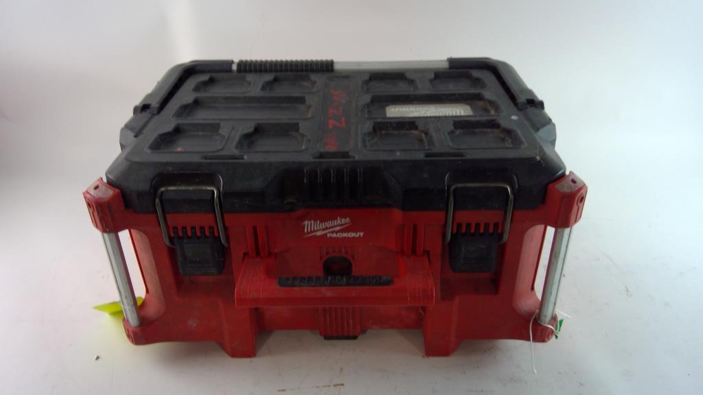 Milwaukee Packout Toolbox With Tools, 5+ Pieces | Property Room
