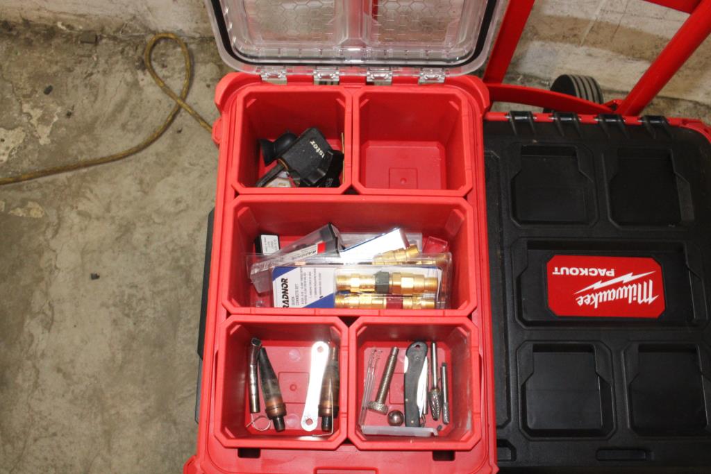 Milwaukee Packout Toolbox With Tools & Equipment, 25+ Pieces | Property ...