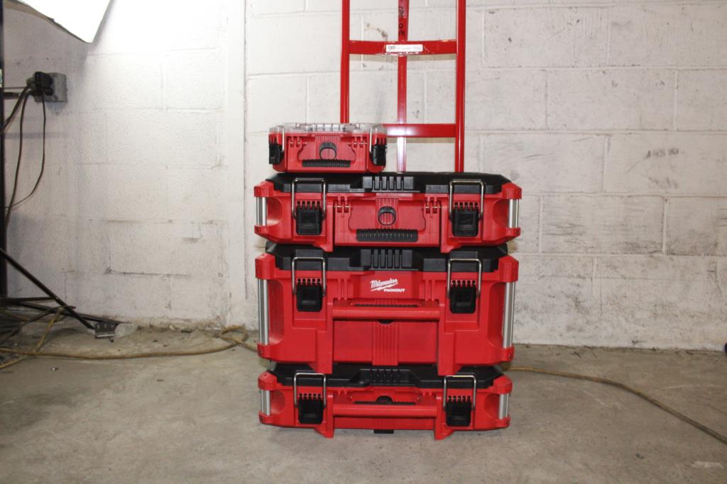 Milwaukee Packout Toolbox With Tools & Equipment, 25+ Pieces | Property ...