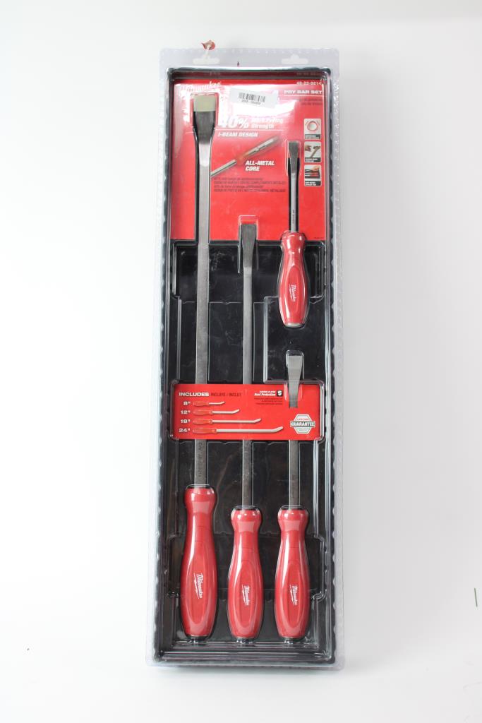 Milwaukee Pry Bar Set, 48-22-9214 | Property Room