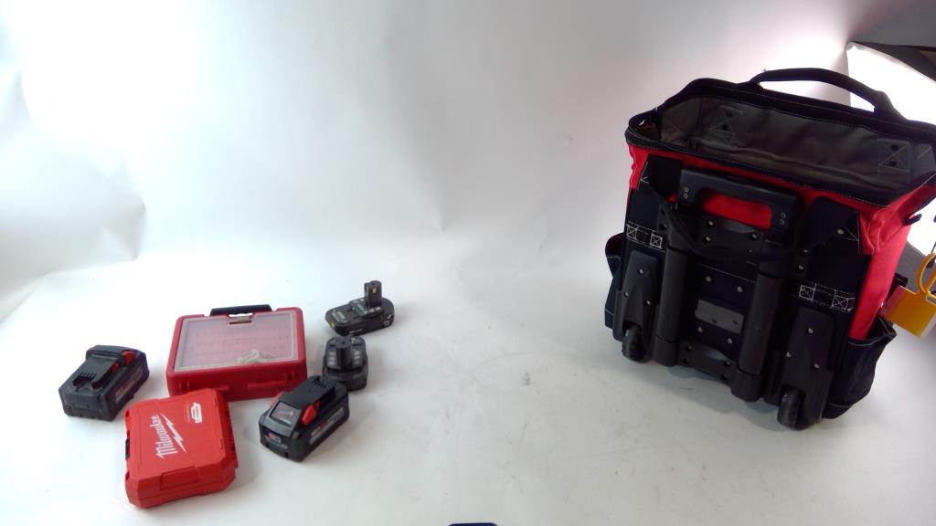 Milwaukee Red Lithium High Output Batteries And More, 10+ Pieces ...