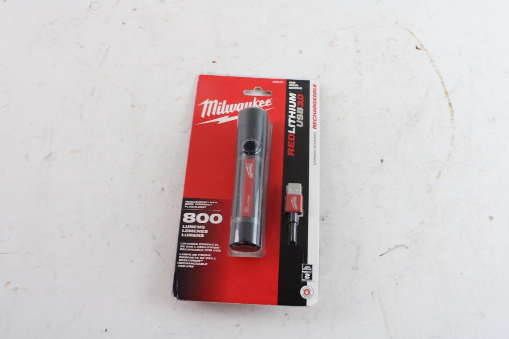 Milwaukee RedLithium USB Flashlight | Property Room