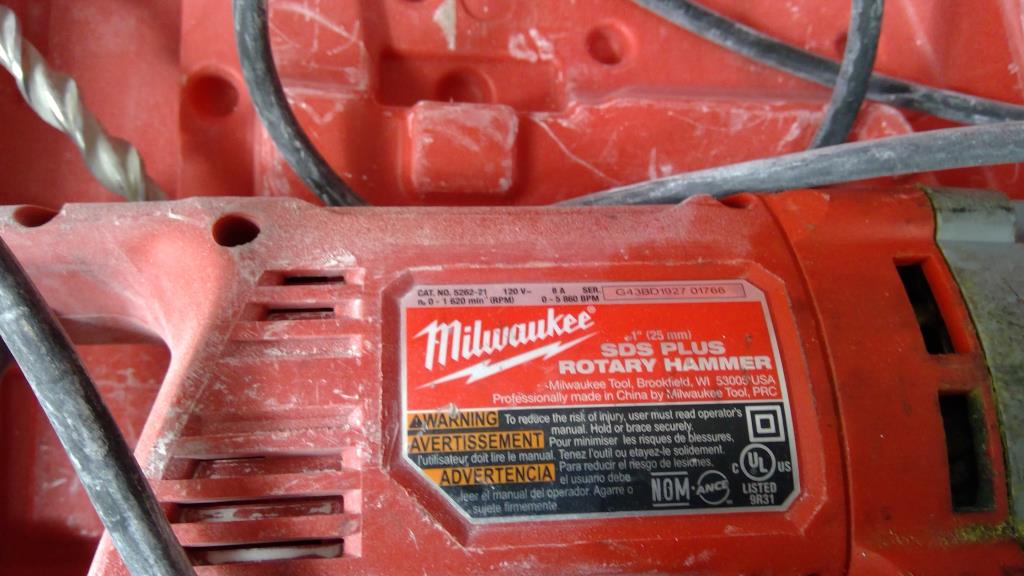 Milwaukee Sds Plus Rotary Hammer Property Room