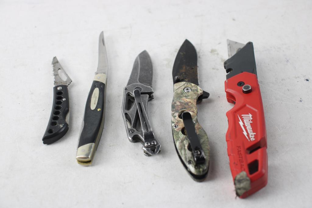 Milwaukee Switch Pocket Knife, Ozark Trail Switch Knife, And More, 7 ...