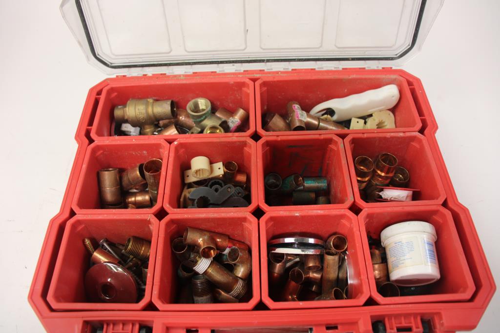 Milwaukee Tool Box With Plumbing Pipes | Property Room