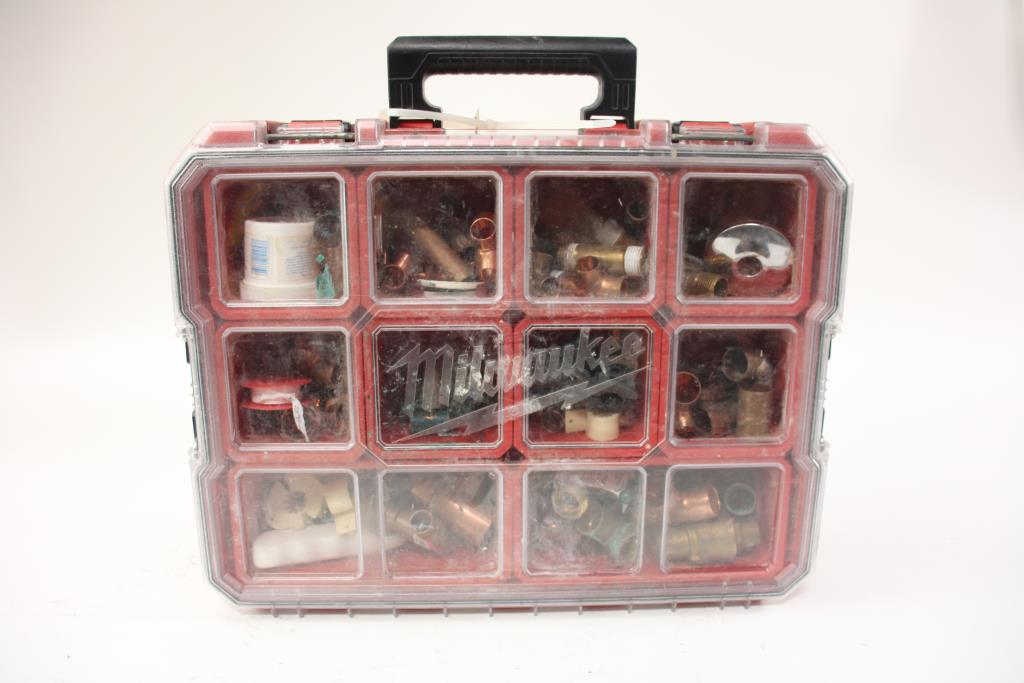Milwaukee Tool Box With Plumbing Pipes | Property Room