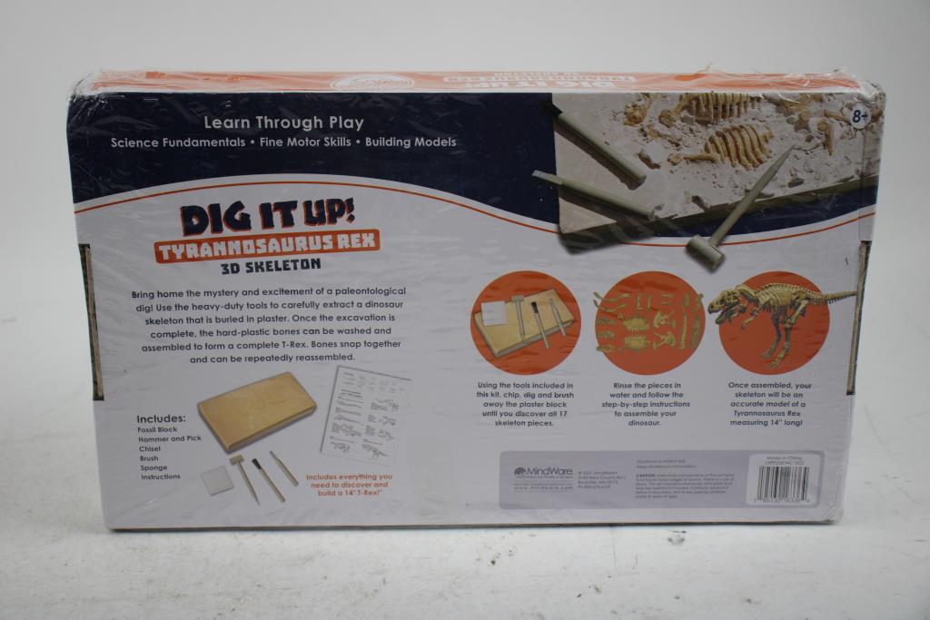 MindWare Dig It Up! Tyrannosaurus Rex 3D Skeleton | Property Room