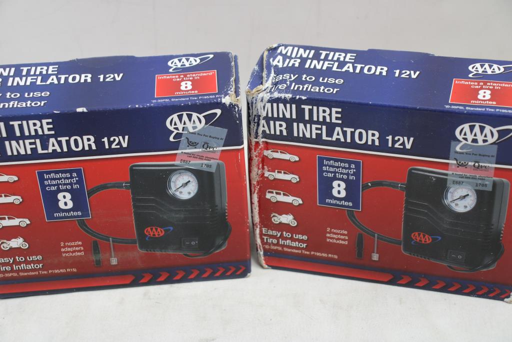 Mini Tire Air Inflator 12V (2) | Property Room