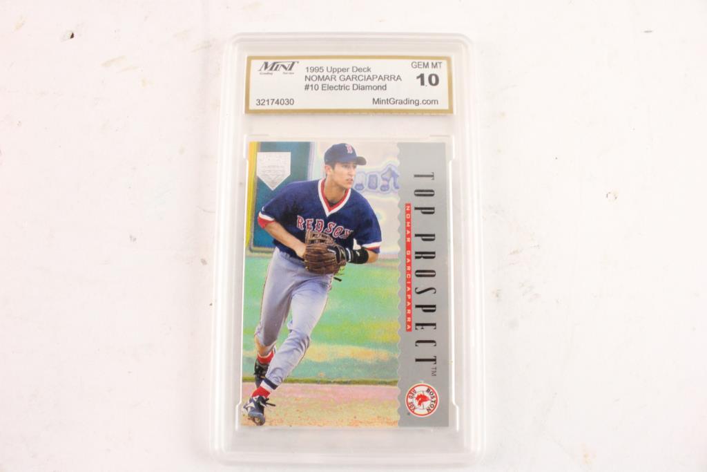 Mint Graded 10 Nomar Garciaparra 1995 UD Electric Diamond | Property Room
