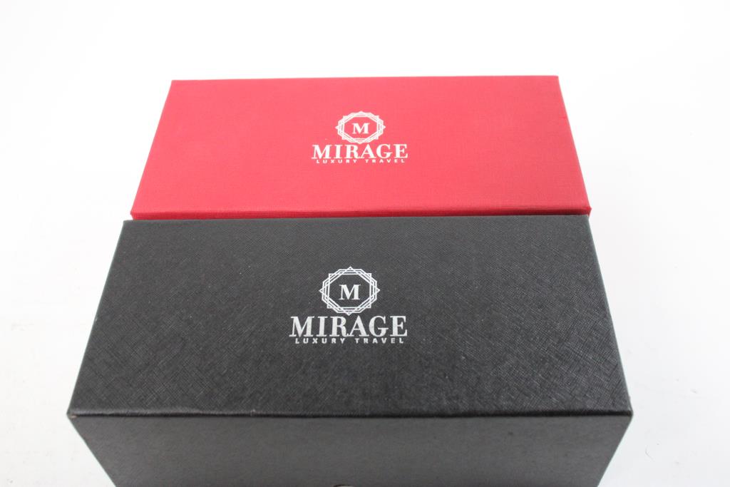 Mirage Luxury Watch Travel Cases, 2 Pieces | Property Room