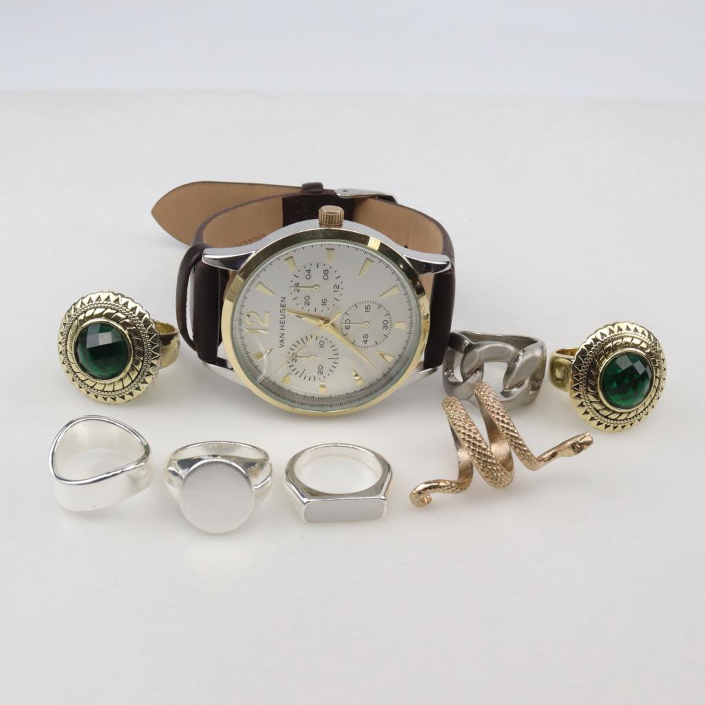 Mixed Jewelry And Watch, 8 Pieces | Property Room