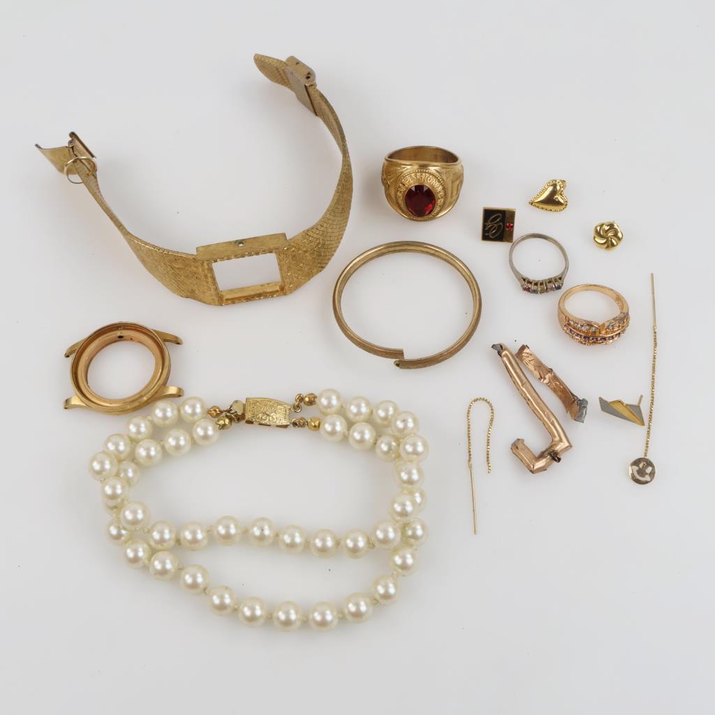 Mixed Jewelry And Watch Parts, 9+ Pieces | Property Room