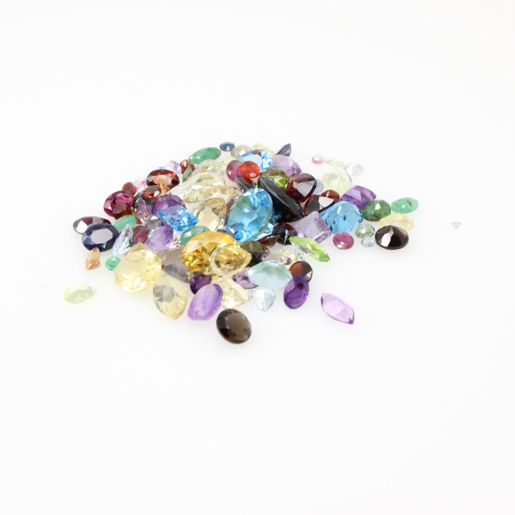 Mixed Loose Colored Stones, 100+ Pieces | Property Room