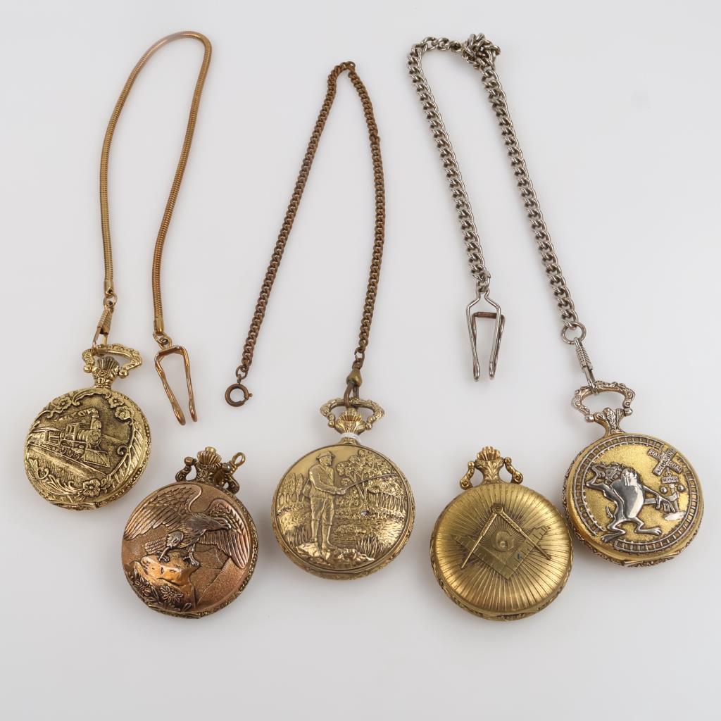 Mixed Pocket Watches, 5 Watches | Property Room