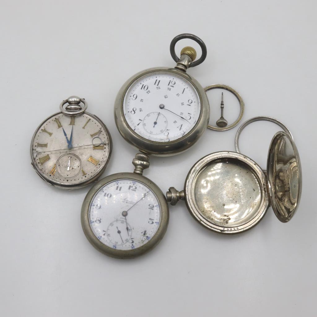 Mixed Pocket Watches And Parts, 3+ Pocket Watches | Property Room
