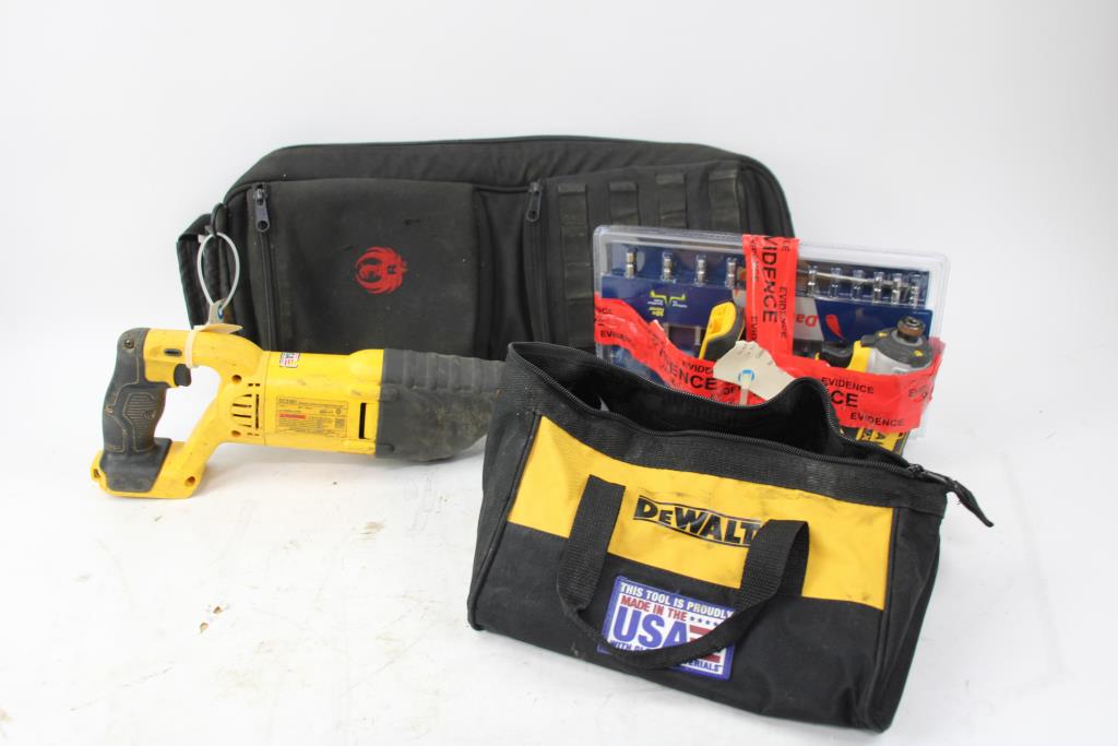Mixed Tool Lot, Dewalt And More | Property Room