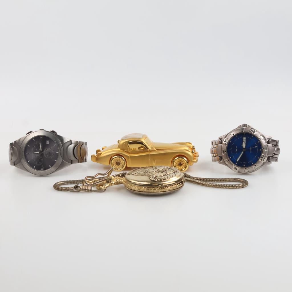 Mixed Watches, 4 Watches, Includes Diecast Car Watch | Property Room