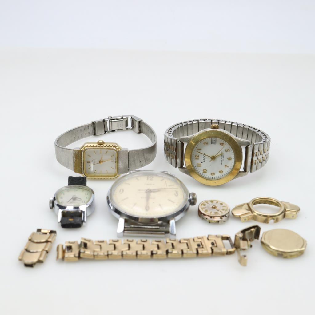 Mixed Watches And 10k GP Watch Parts, 5 Watches | Property Room