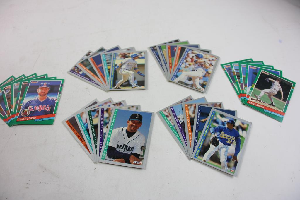 MLB, NFL, And More Trading Card Lot, 100+ Pieces | Property Room
