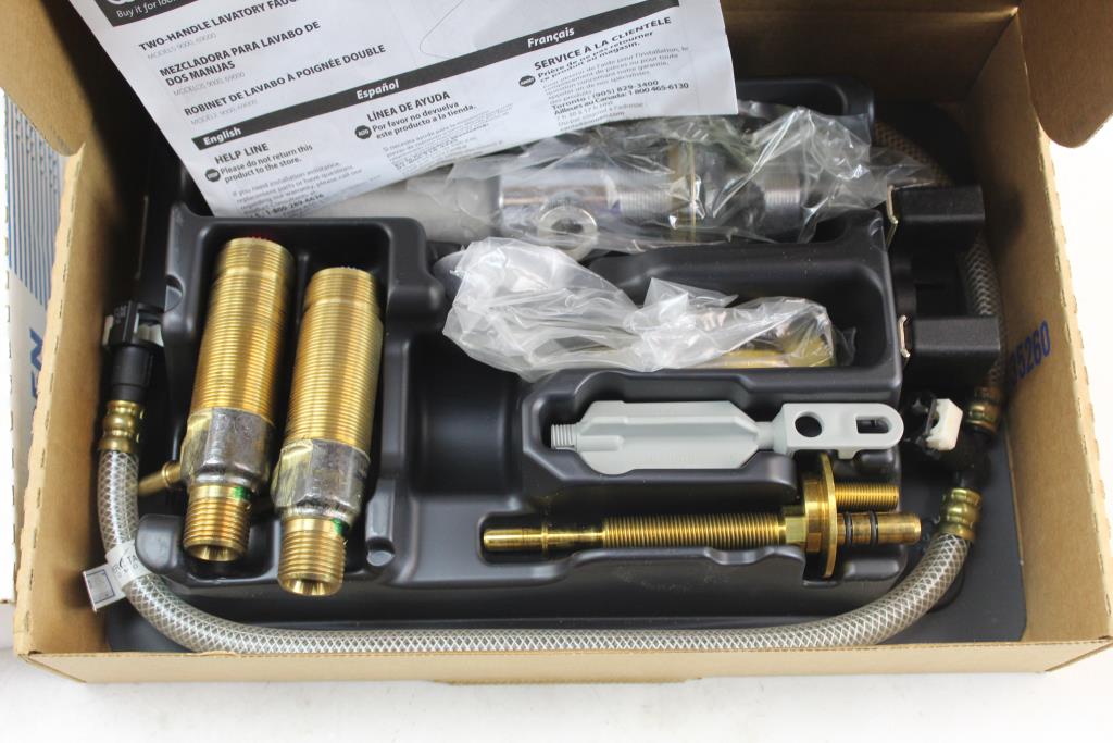 Moen Rough-in Valve, Eva Chrome Faucet 2 Items | Property Room