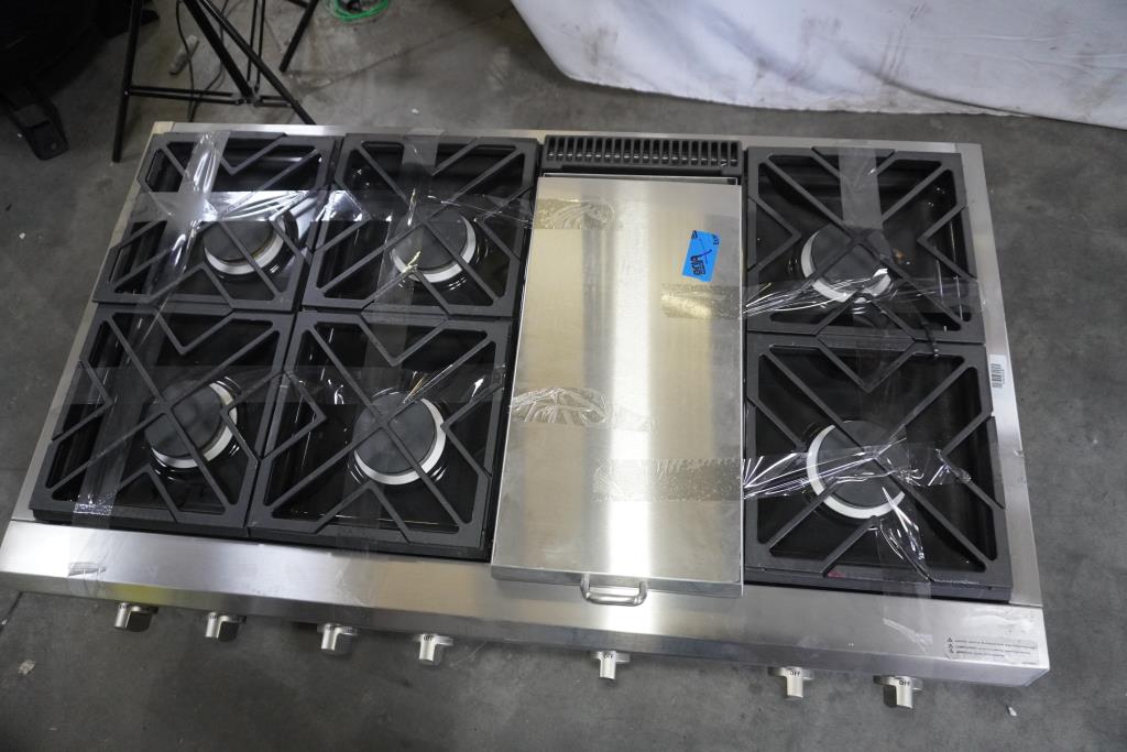 Monogram 6-Burner Stove Top | Property Room