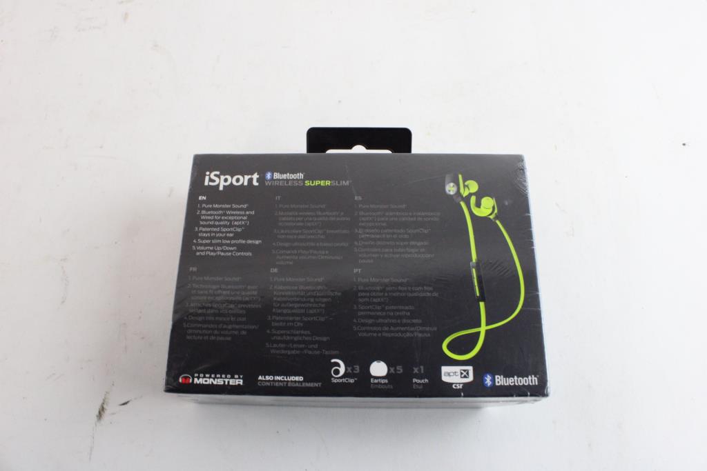 Monster ISport Wireless Earbuds | Property Room
