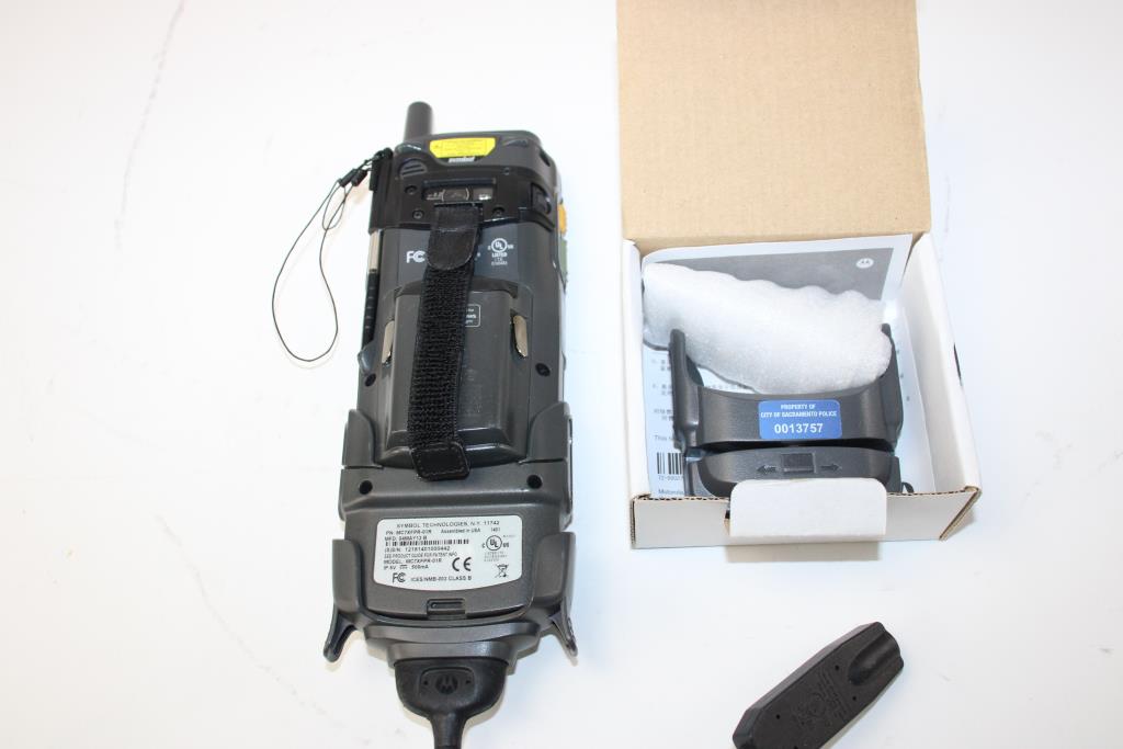 Motorola Handheld Mobile Computer W/ Accessories | Property Room