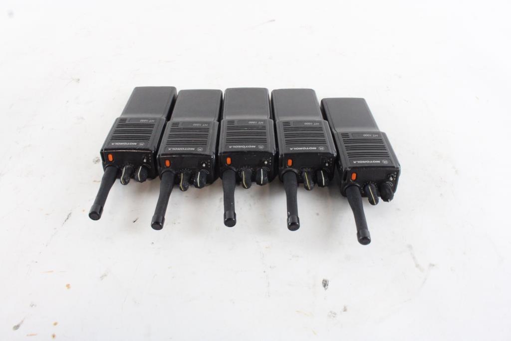 Motorola HT1000 2 Way Radio, 10+ Pieces | Property Room