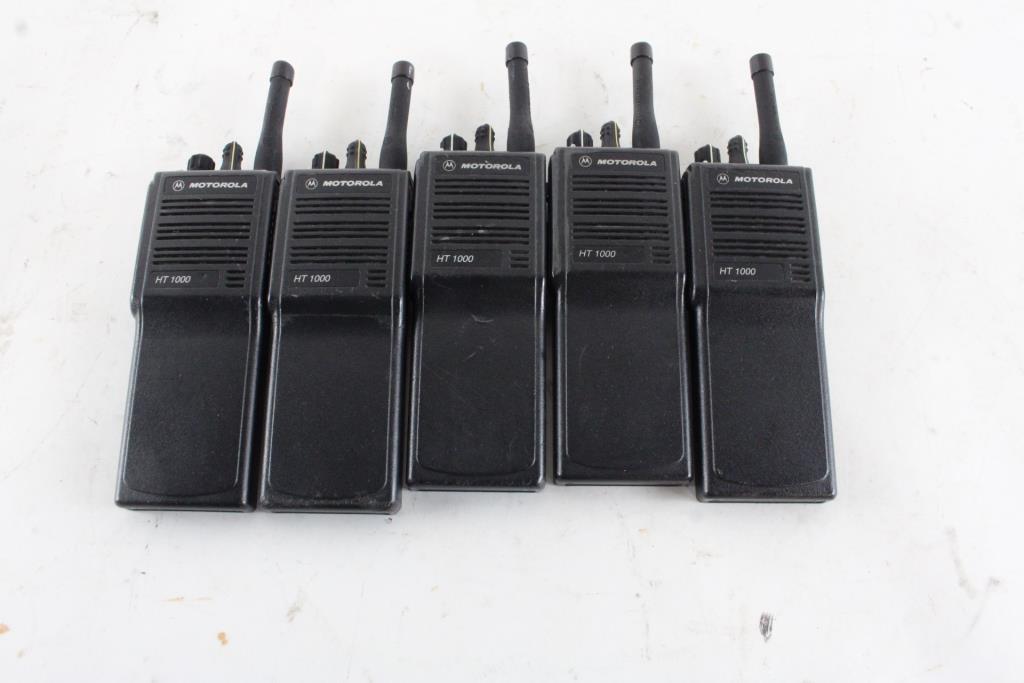 Motorola HT1000 2 Way Radio, 10+ Pieces | Property Room