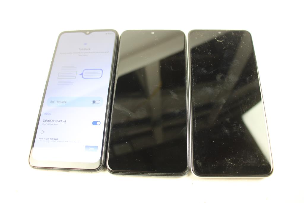 Motorola, LG, AT&T Cell Phone Lot, 3 Pieces, Sold For Parts | Property Room